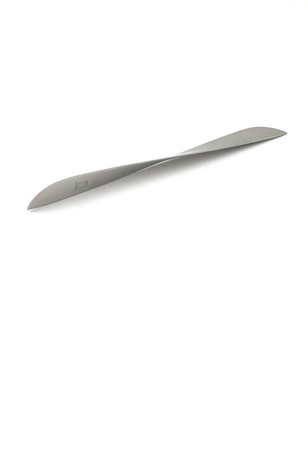 Enzo Mari stainless steel letter opener – Samantha Howard Vintage