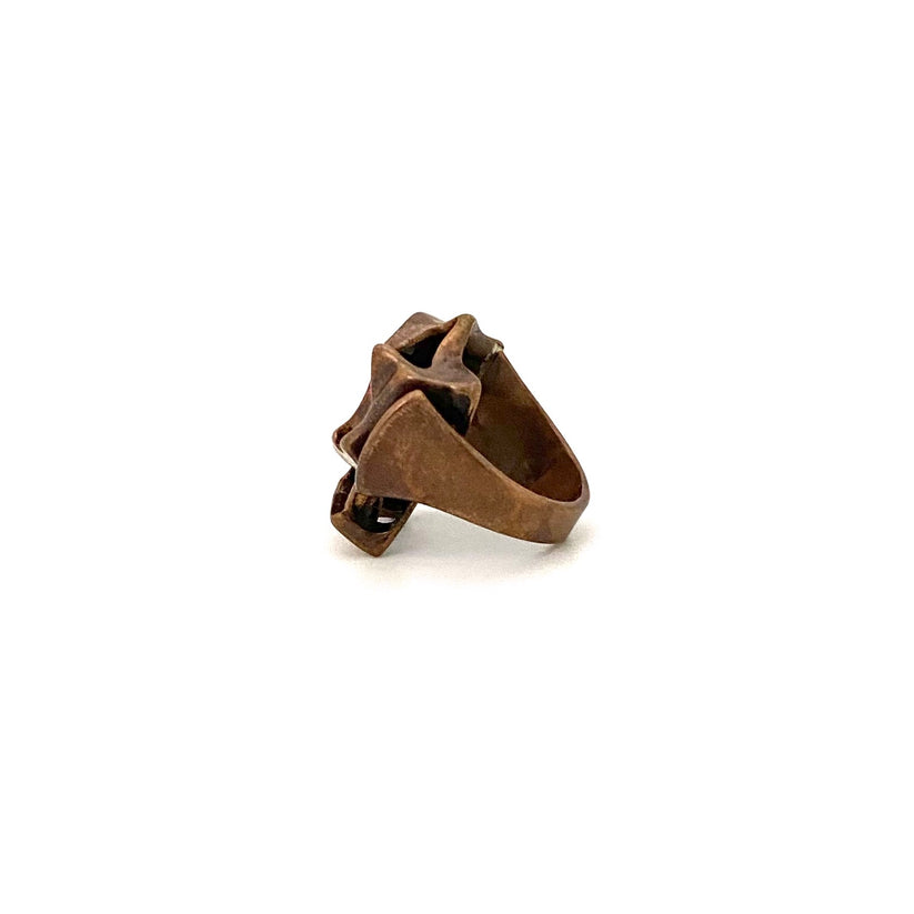 Uni David-Andersen large bronze ring ~ Unn Tangerud – Samantha Howard ...