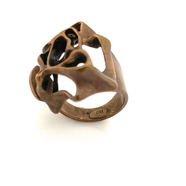 Uni David-Andersen large bronze ring ~ Unn Tangerud – Samantha Howard ...