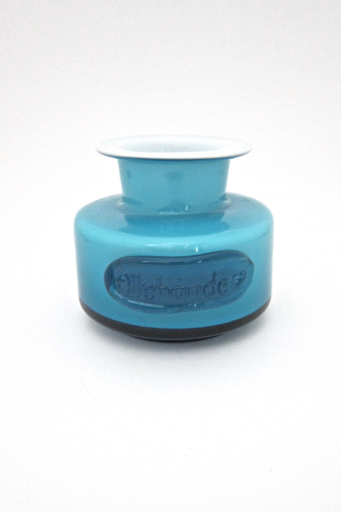 Holmegaard 'Palet' spice jar in blue ~ pair – Samantha Howard Vintage