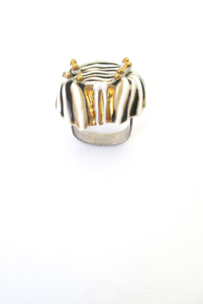 Royal Copenhagen / Anton Michelsen 'Royal Bini' porcelain ring ...